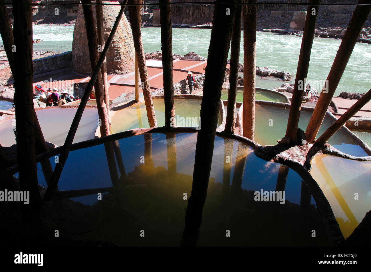 ancient well salt field Stock Photo - Alamy