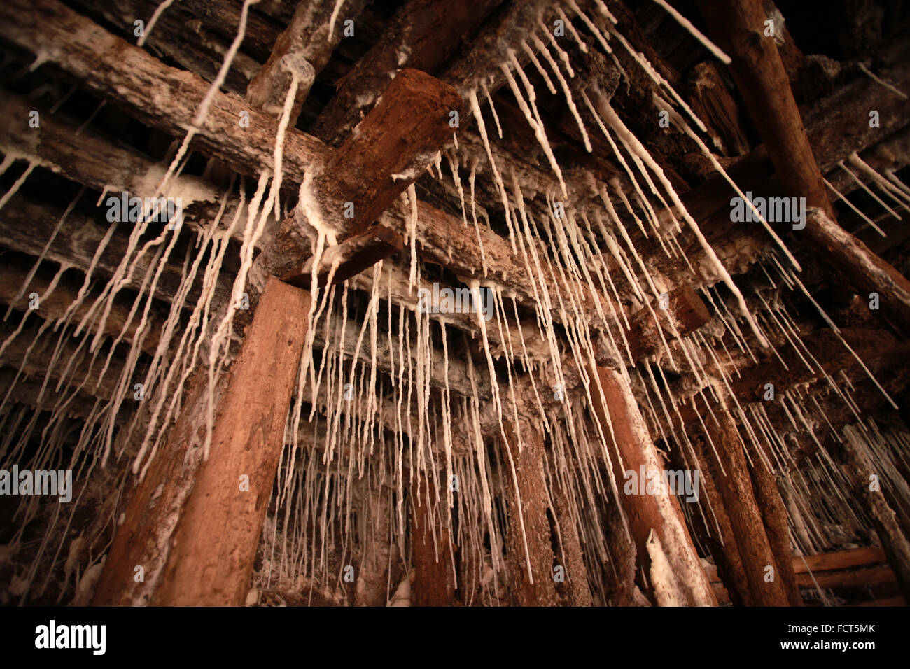 ancient well salt field Stock Photo - Alamy