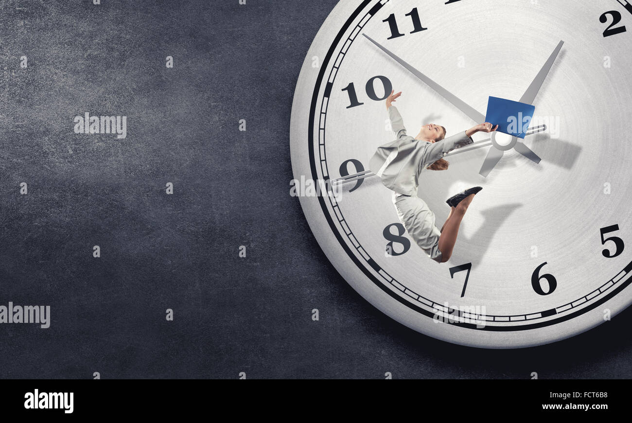 Time jumping hi-res stock photography and images - Alamy