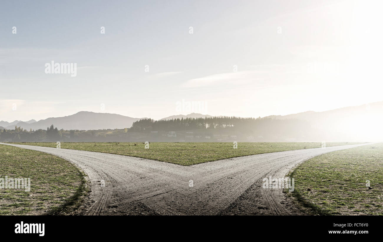 Two ways hi-res stock photography and images - Alamy