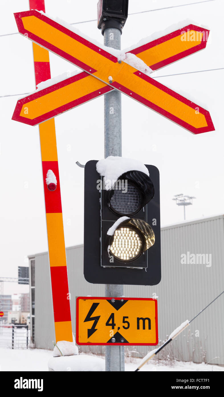 Railroad signs hi-res stock photography and images - Alamy