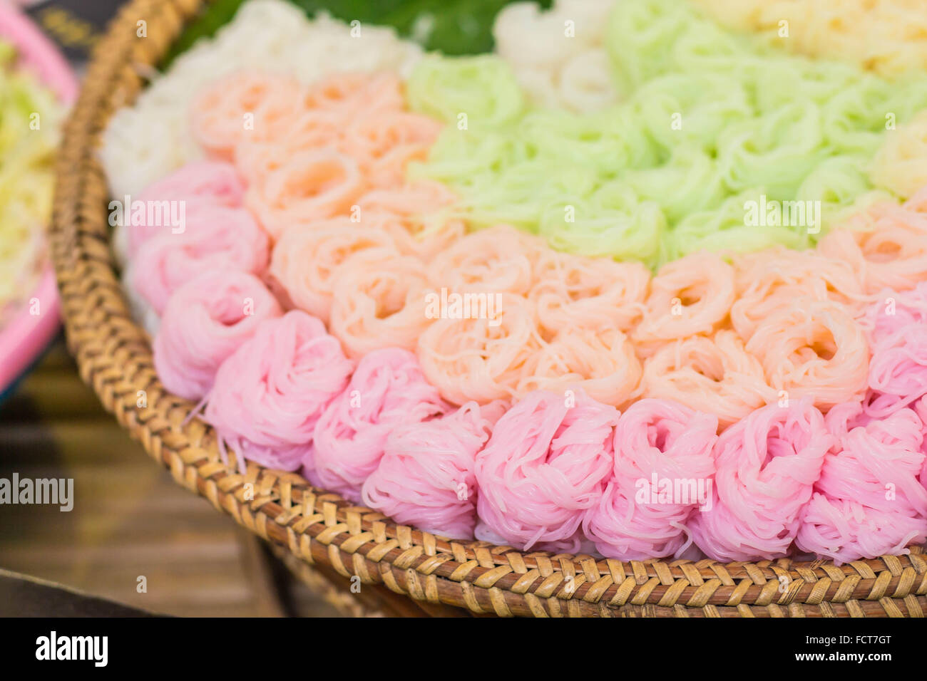 Colorful noodles hi-res stock photography and images - Alamy