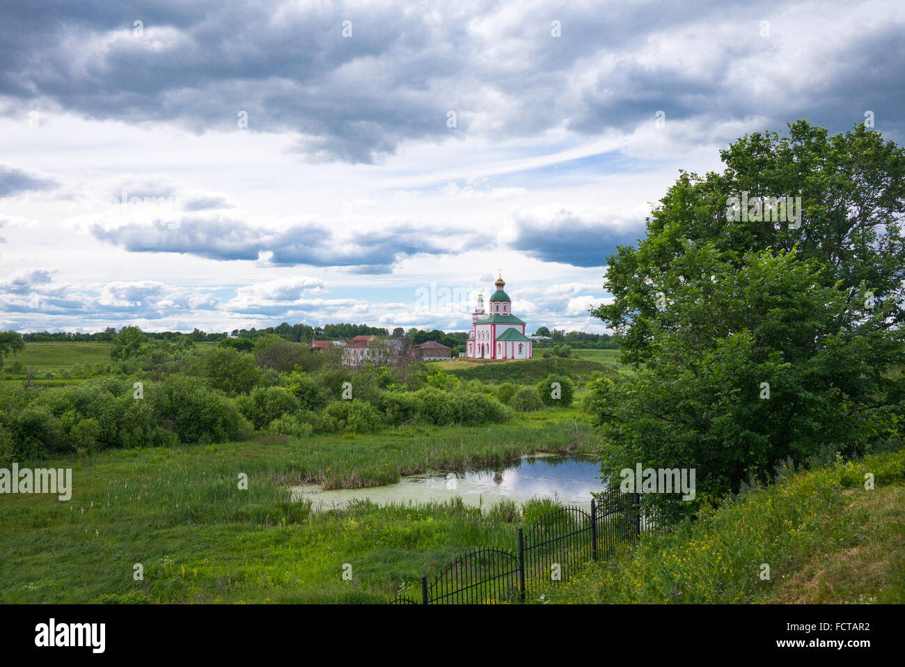 Russia, Suzdal, landscape of the country Stock Photo - Alamy