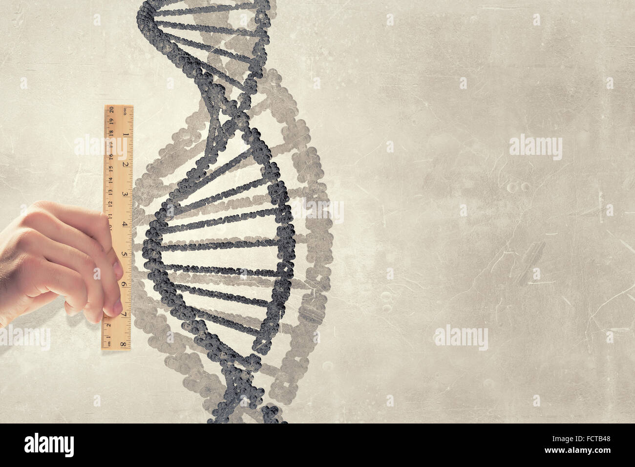Measuring dna hi-res stock photography and images - Alamy