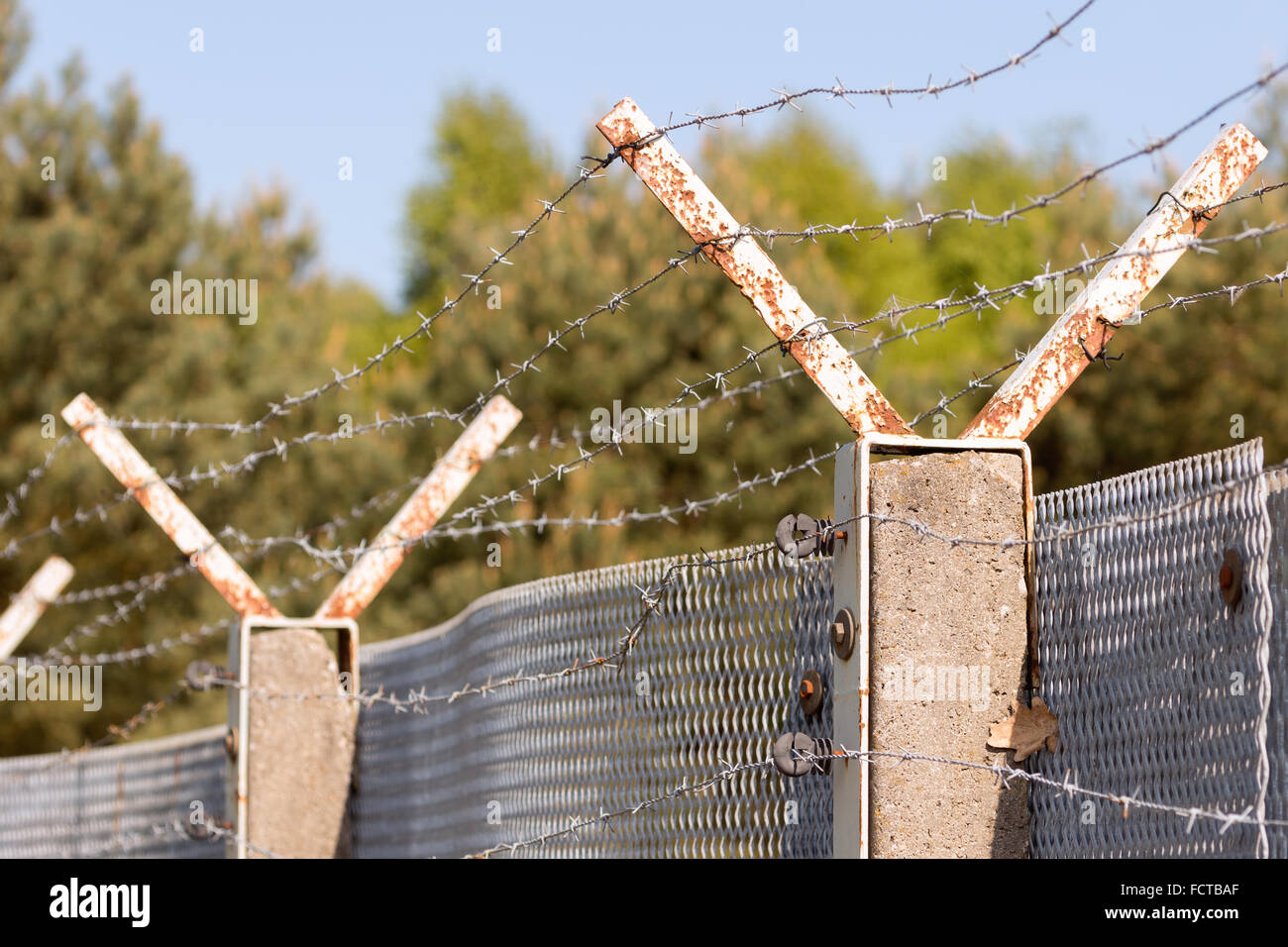 East german border guard fence hi-res stock photography and images - Alamy