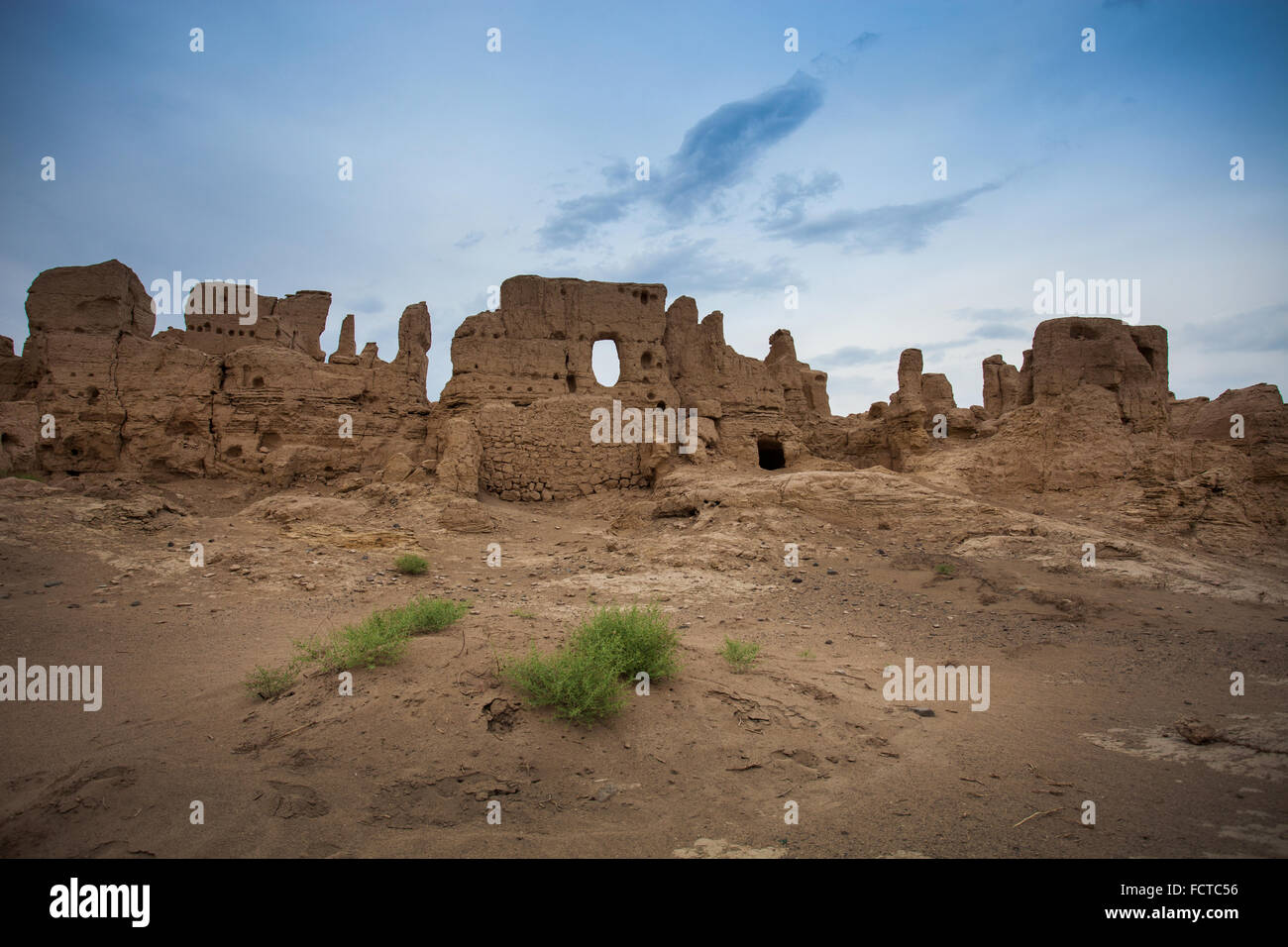 Turpan City ancient town Stock Photo - Alamy