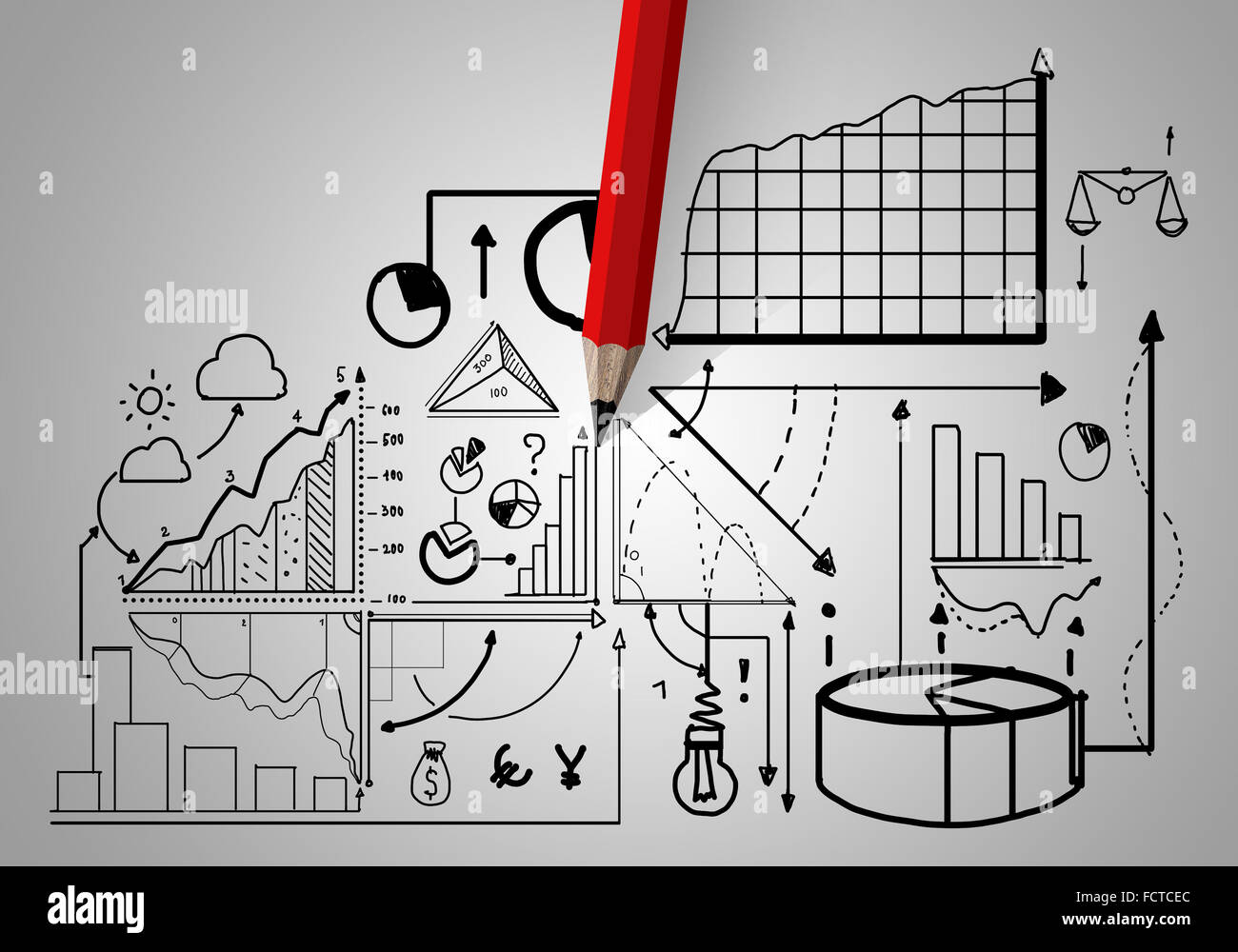 Graphs diagrams hi-res stock photography and images - Alamy