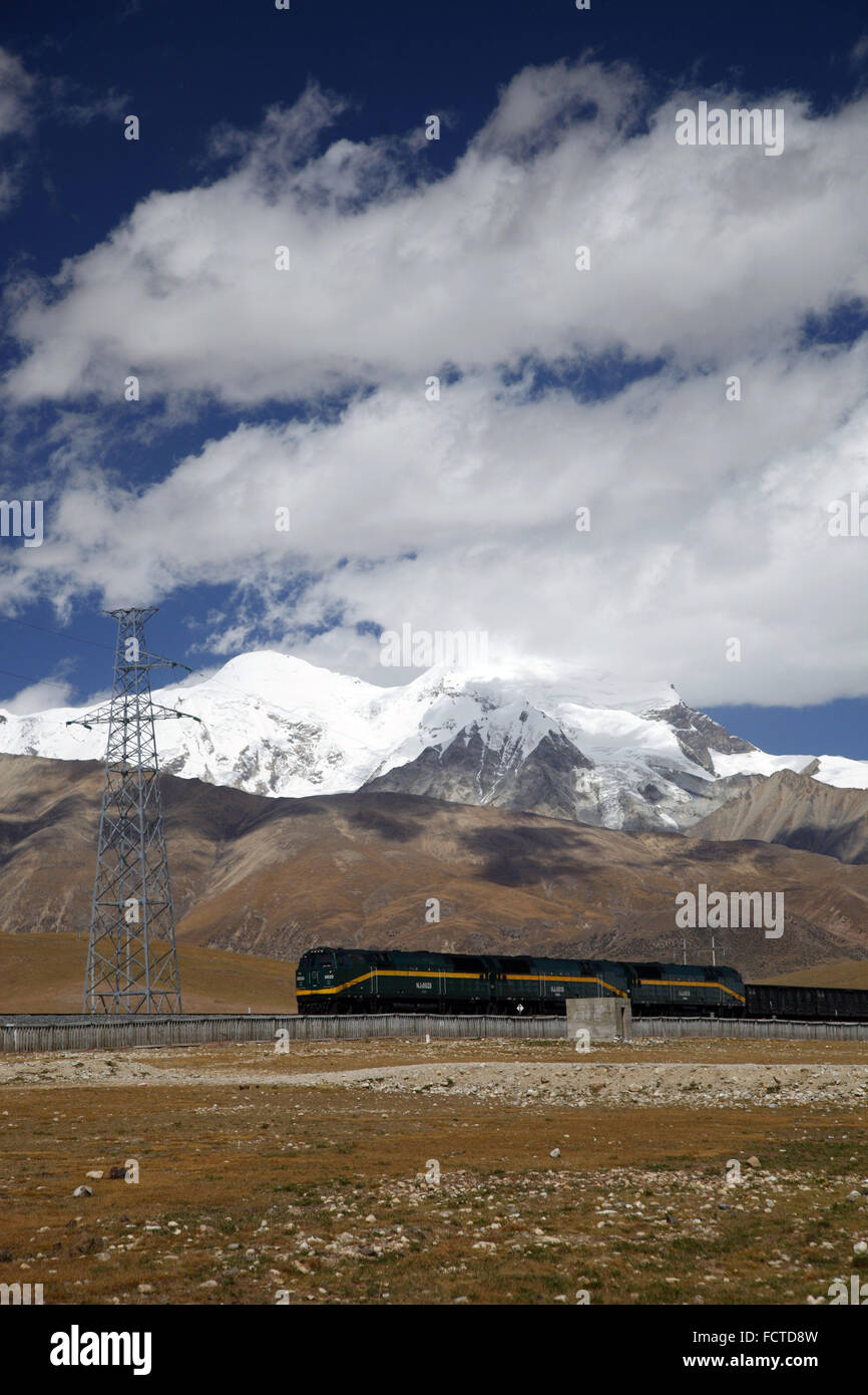 Qinghai tibet railway lhasa hi-res stock photography and images - Alamy