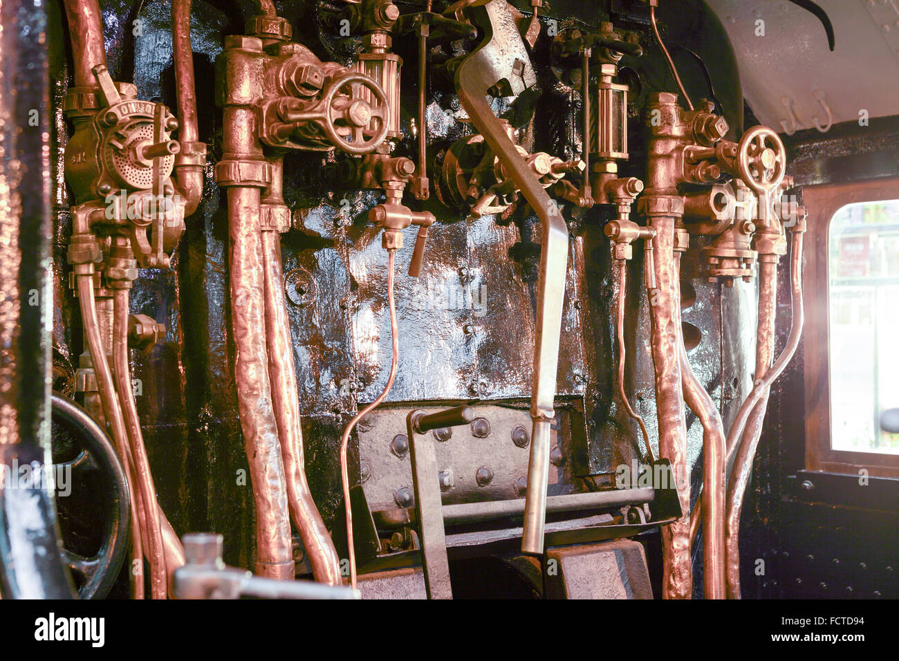 Footplate steam locomotive hi-res stock photography and images - Alamy