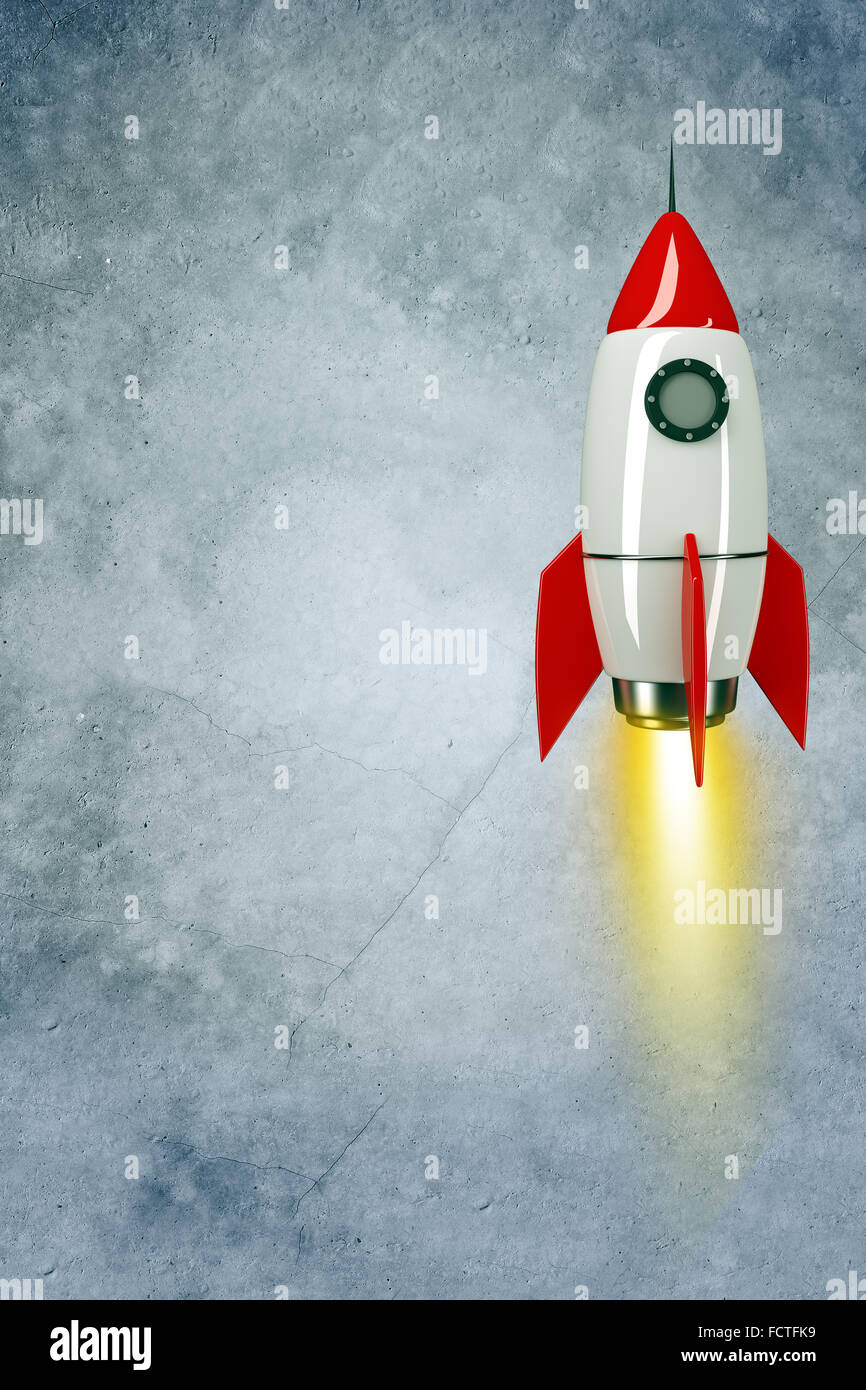 White wall rocket hi-res stock photography and images - Alamy