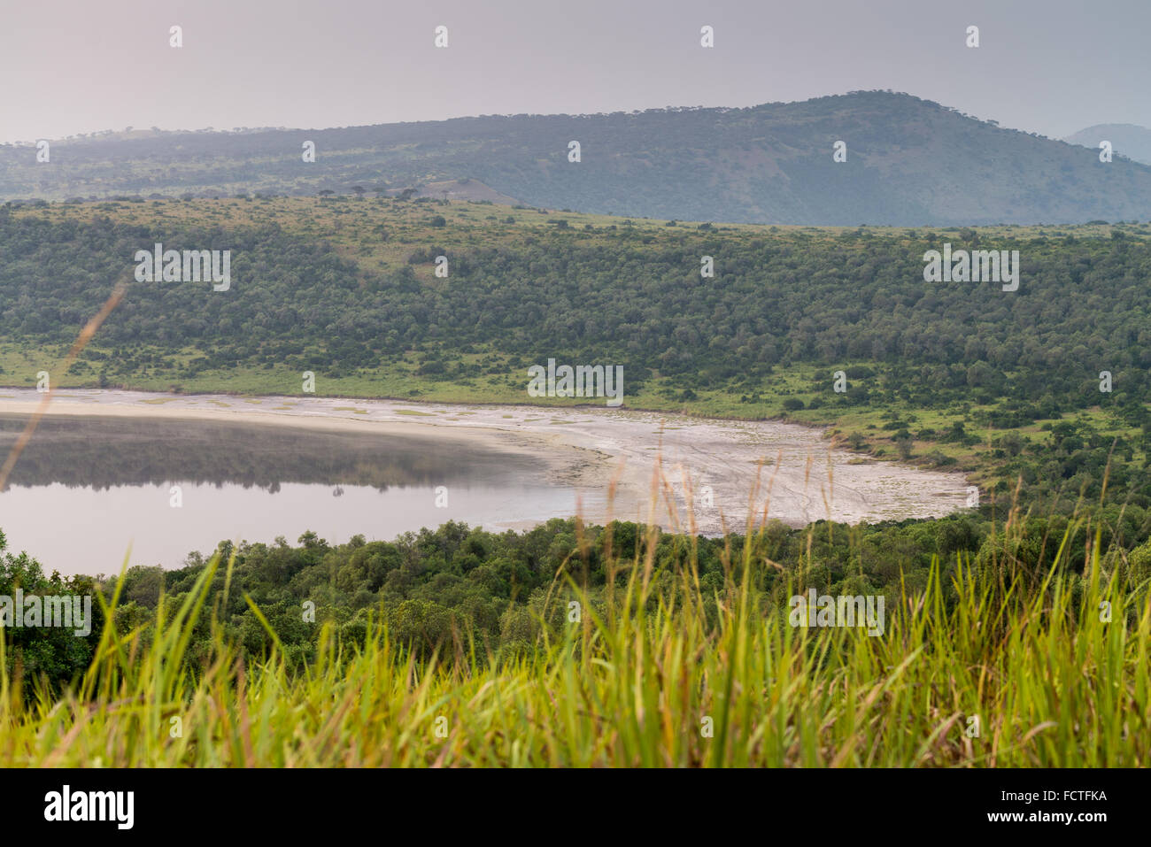 Lake Kitagata,Queen Elizabeth national park, Uganda Stock Photo - Alamy