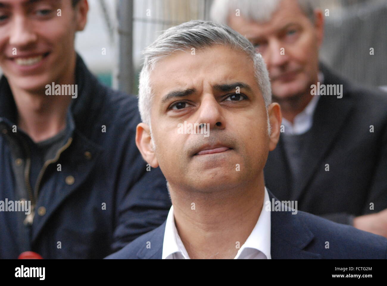 labour mayor for London candidate Sadique Khan Stock Photo - Alamy