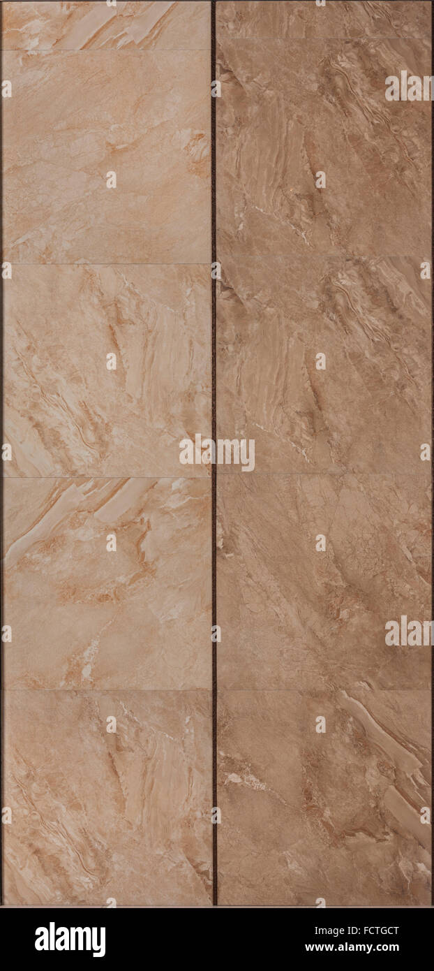 modern brown tiles wall texture for interior Stock Photo - Alamy