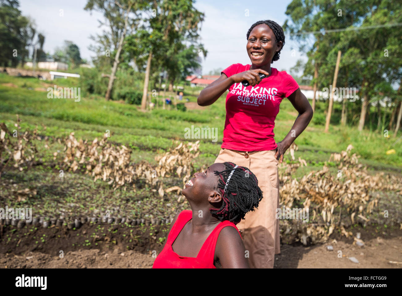 Local people in the street, Uganda, Africa Stock Photo - Alamy