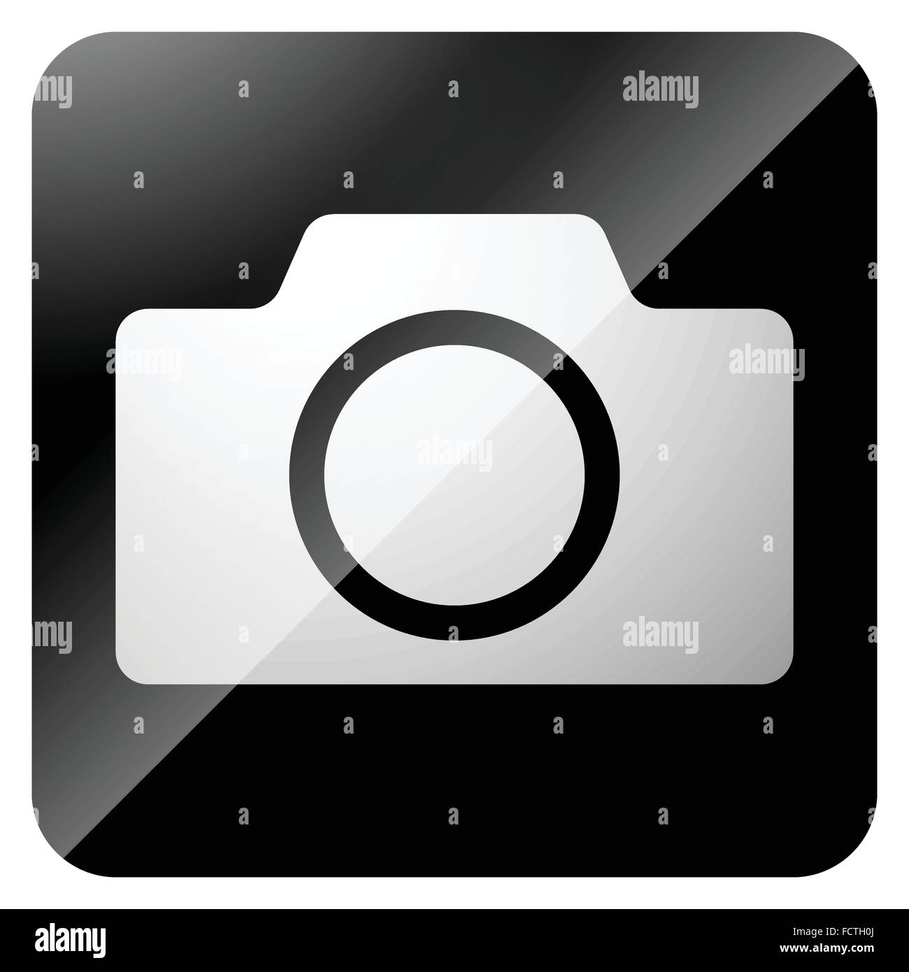 Icons with photo camera, camera symbol. Vector illustration Stock ...