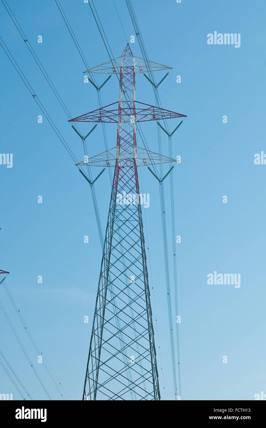 Steel pylons hi-res stock photography and images - Alamy
