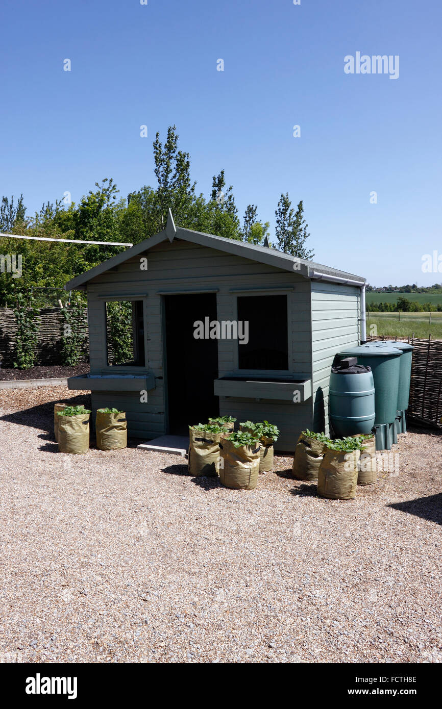 Wooden sun shelter on hi-res stock photography and images - Alamy