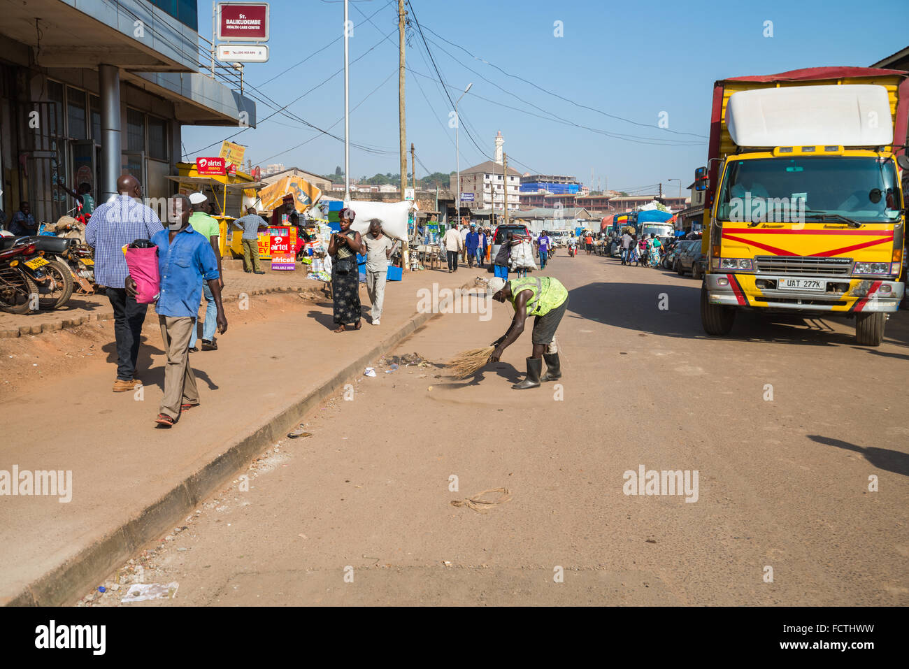 Street scene, Kampala, Uganda, Africa Stock Photo - Alamy