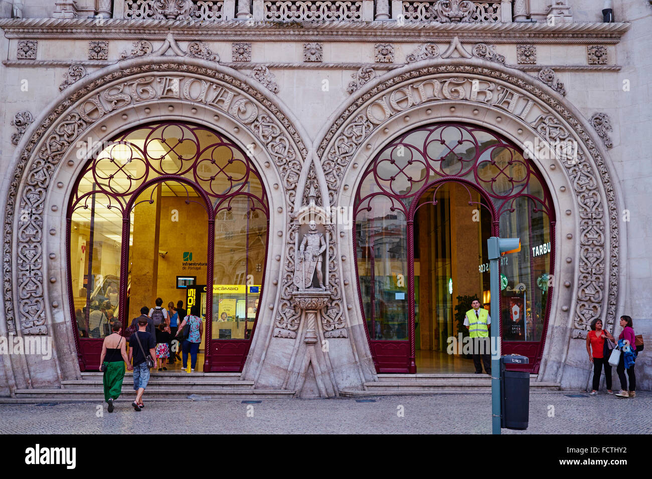 Rossio station lisbon hi-res stock photography and images - Alamy