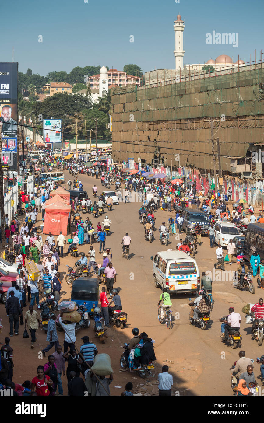 Street scene, Kampala, Uganda, Africa Stock Photo - Alamy