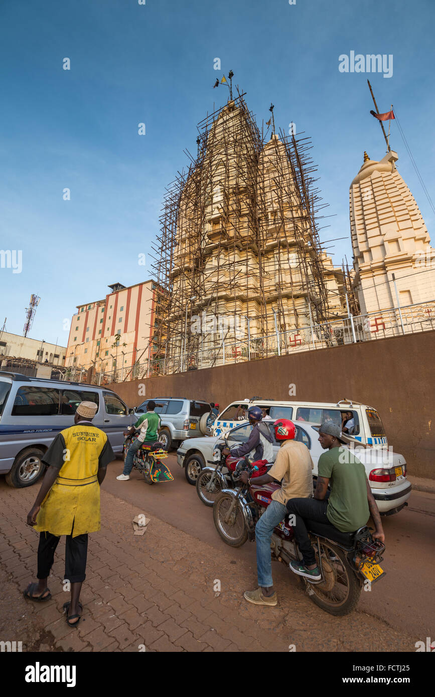 Hindu Temple, Kampala, Uganda, Africa Stock Photo - Alamy