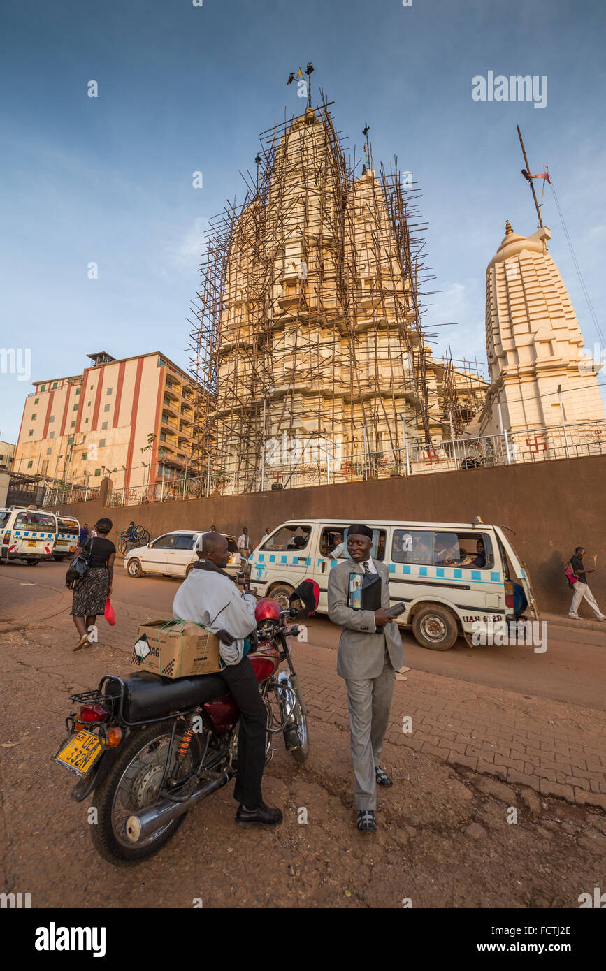 Hindu Temple, Kampala, Uganda, Africa Stock Photo - Alamy