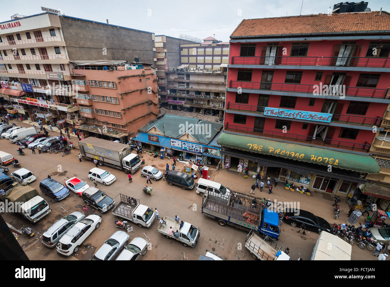 Street scene, Kampala, Uganda, Africa Stock Photo - Alamy