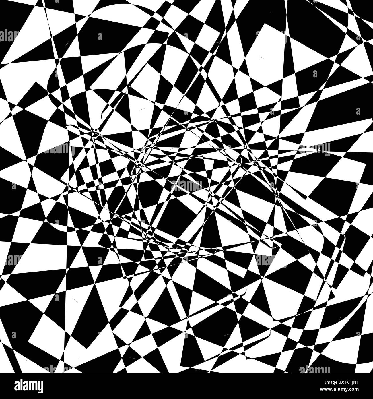 Shattered texture. Abstract edgy monochrome background in black and ...