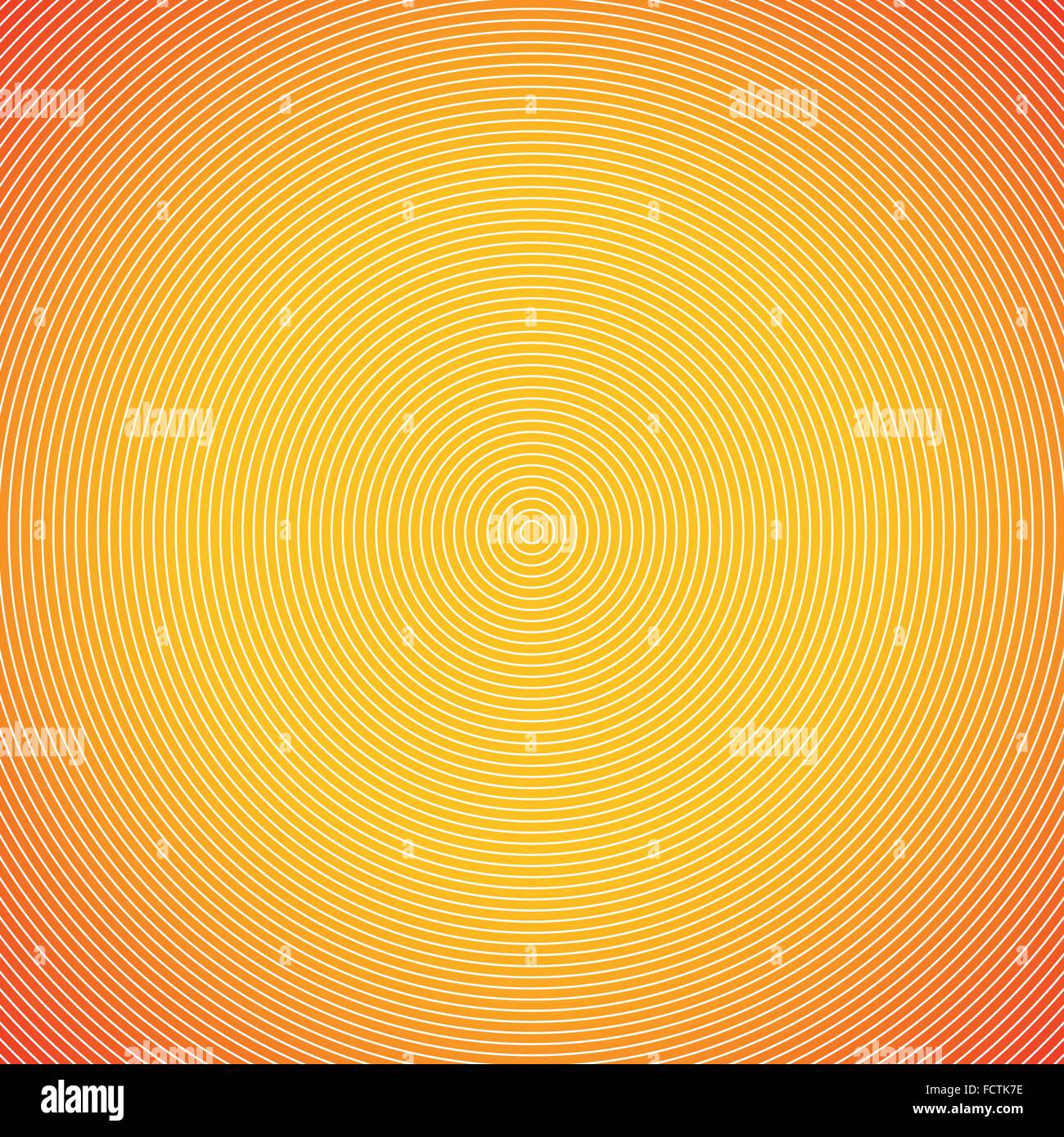 Colorful background with radiating circles. Ripple effect Stock Vector ...