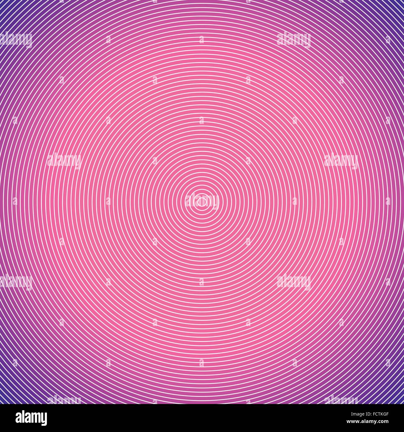 Colorful background with radiating circles. Ripple effect Stock Vector ...