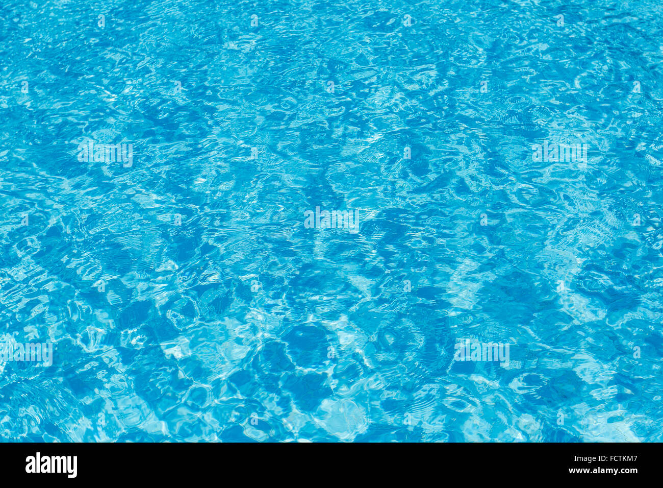 Ripples on the water in the swimming pool Stock Photo - Alamy