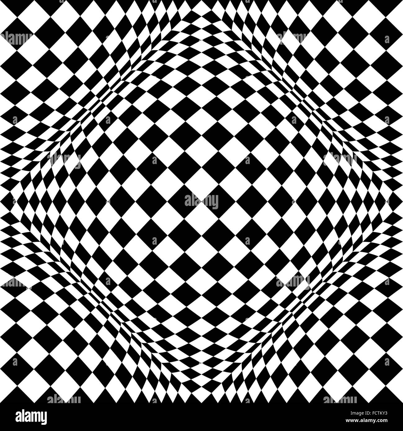 Abstract checkered seamless pattern with 3d salient, protuberant ...