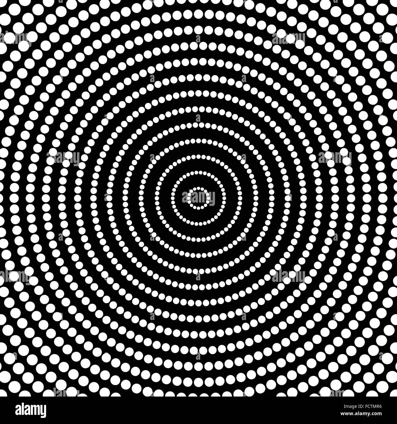 Concentric black spots hi-res stock photography and images - Alamy