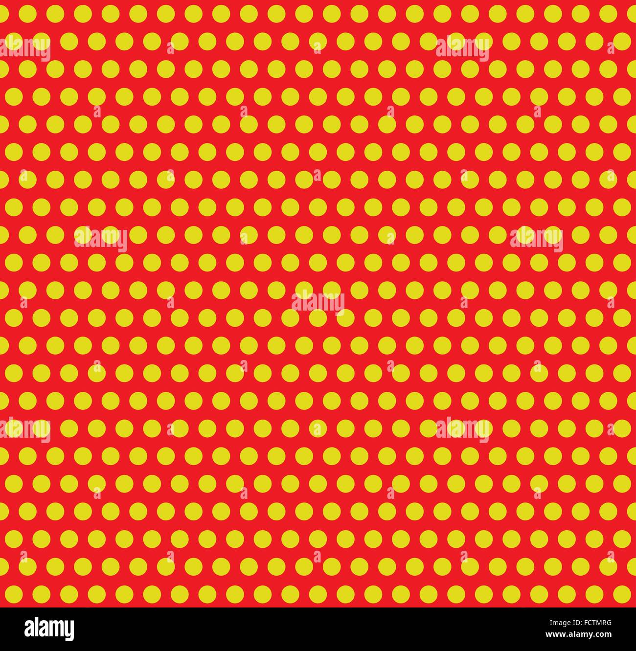 Dotted pop-art, polka dot background. Yellow, red repeatable pattern ...