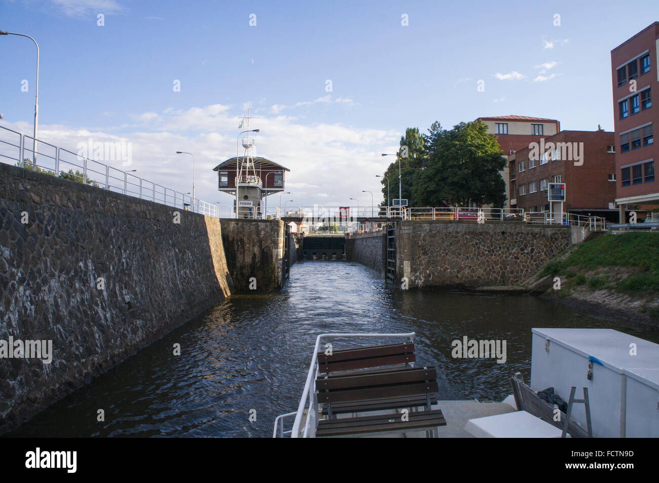Podbaba lock hi-res stock photography and images - Alamy