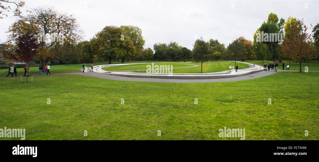 the Diana, Princess of Wales Memorial Fountain Stock Photo - Alamy