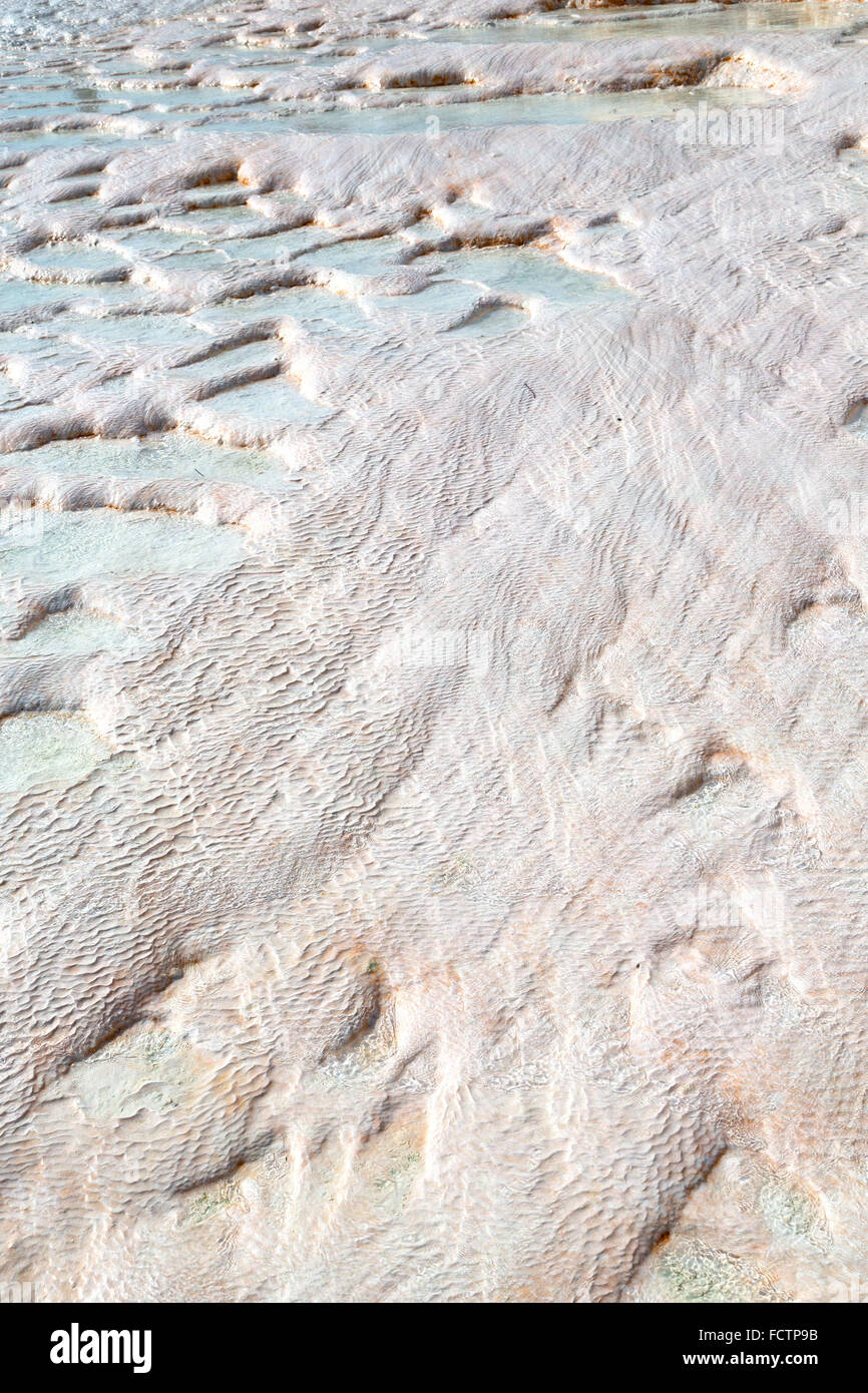 unique abstract in pamukkale turkey asia the old calcium bath and ...