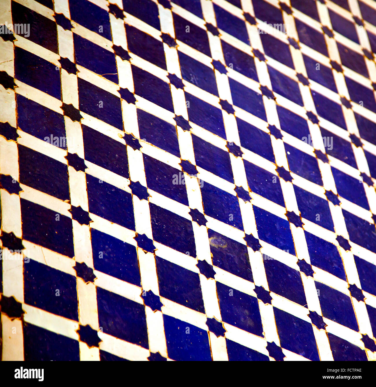 abstract morocco in africa tile the colorated pavement background ...