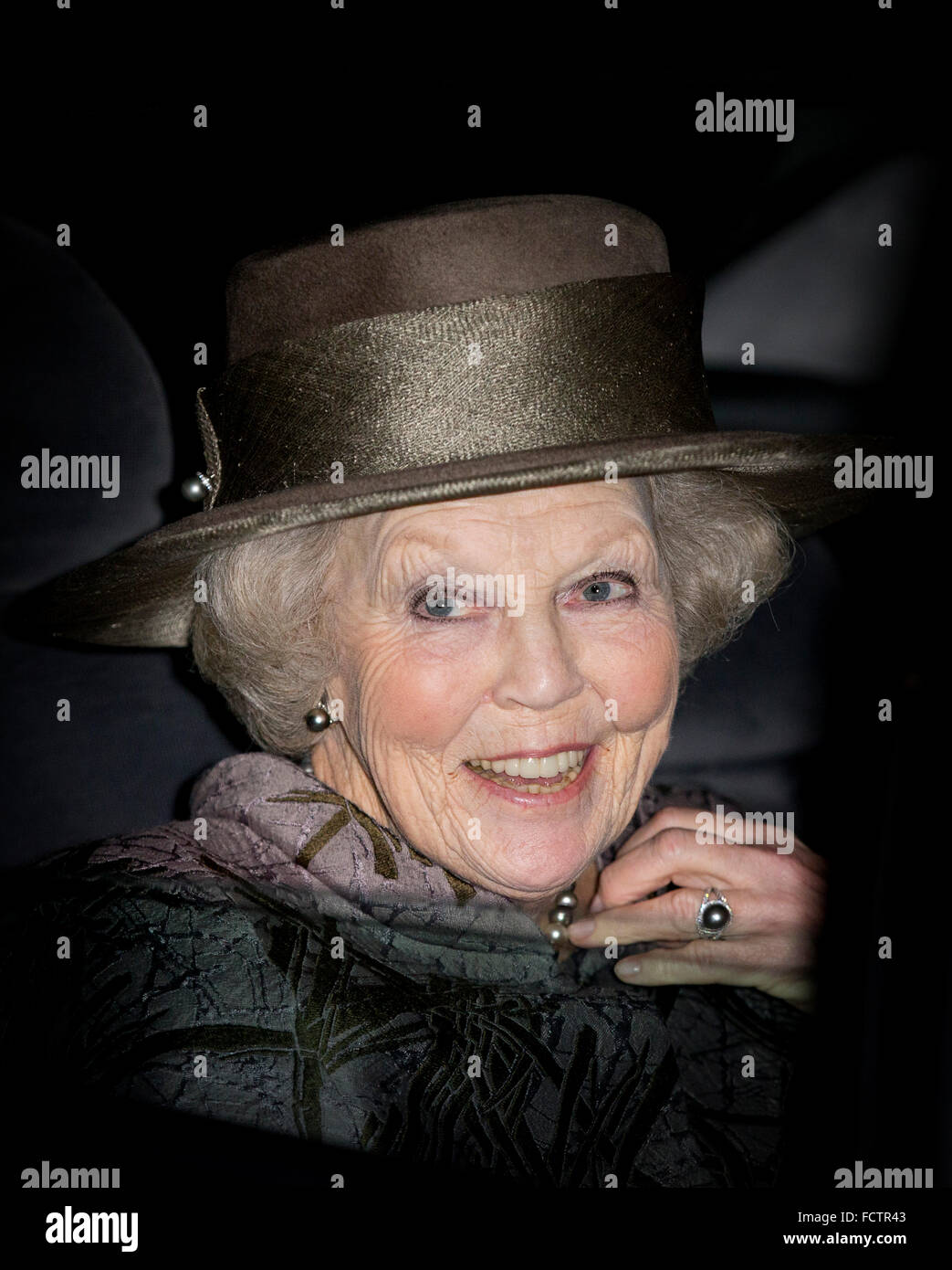 Amsterdam, The Netherlands. 23rd Jan, 2016. Princess Beatrix attends ...
