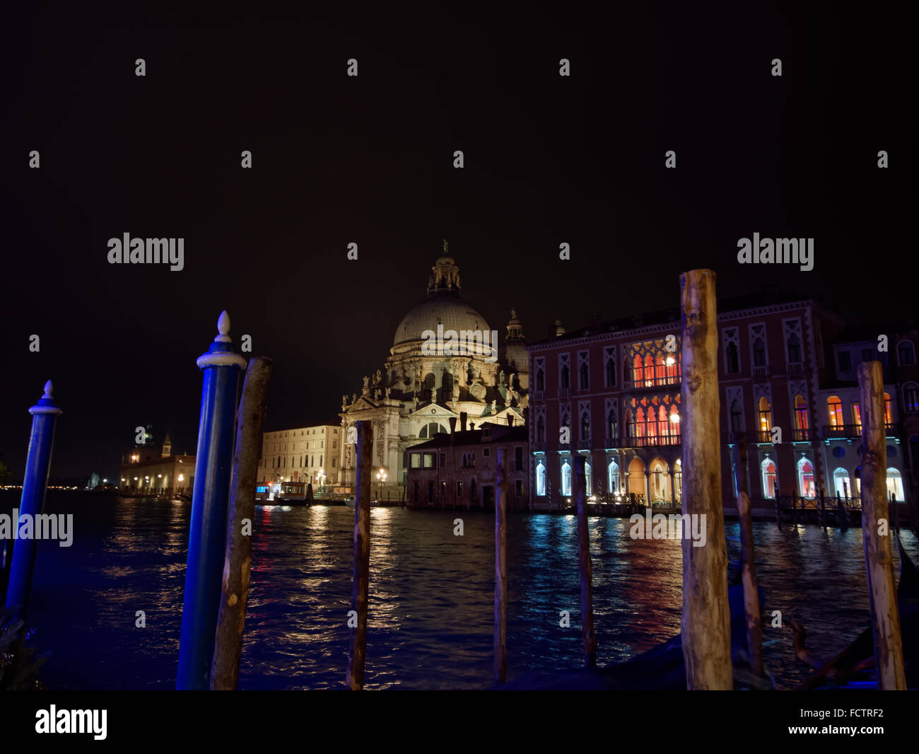 Venice at night - Italy Stock Photo - Alamy