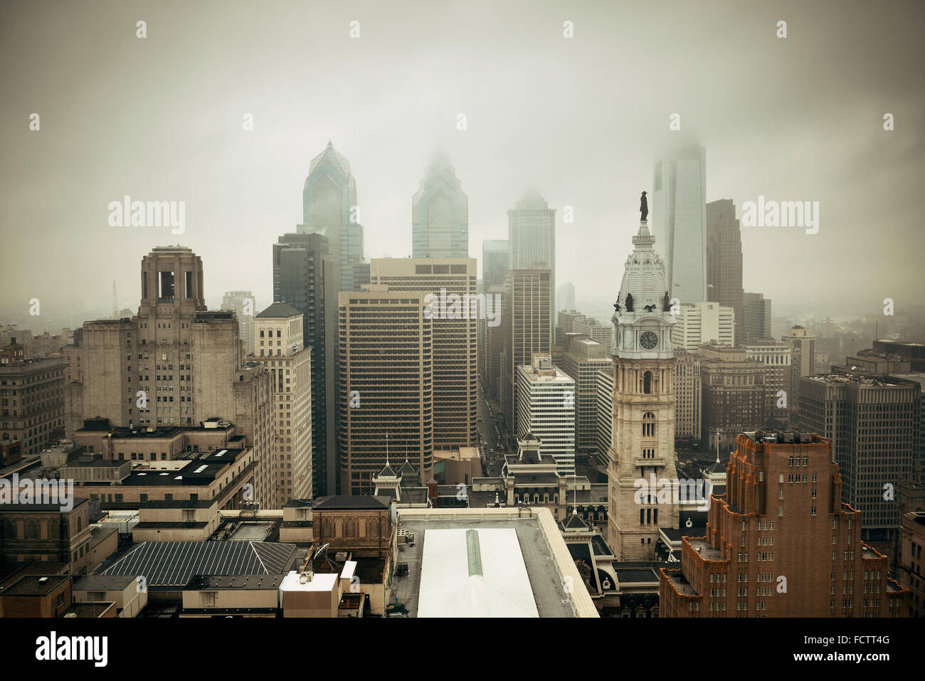 Aerial view city philadelphia hi-res stock photography and images - Alamy