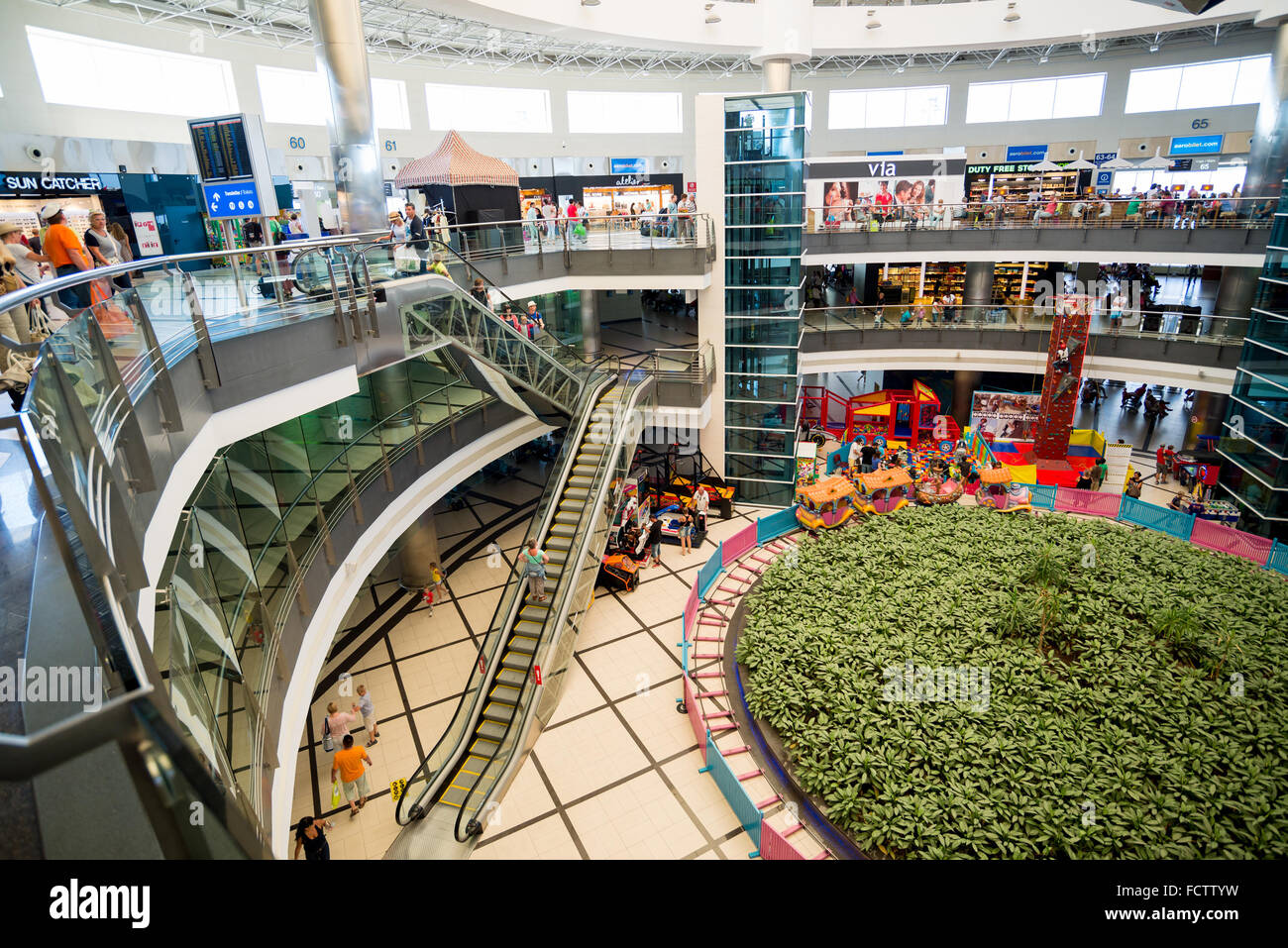Interior antalya airport terminal turkey hi-res stock photography and ...