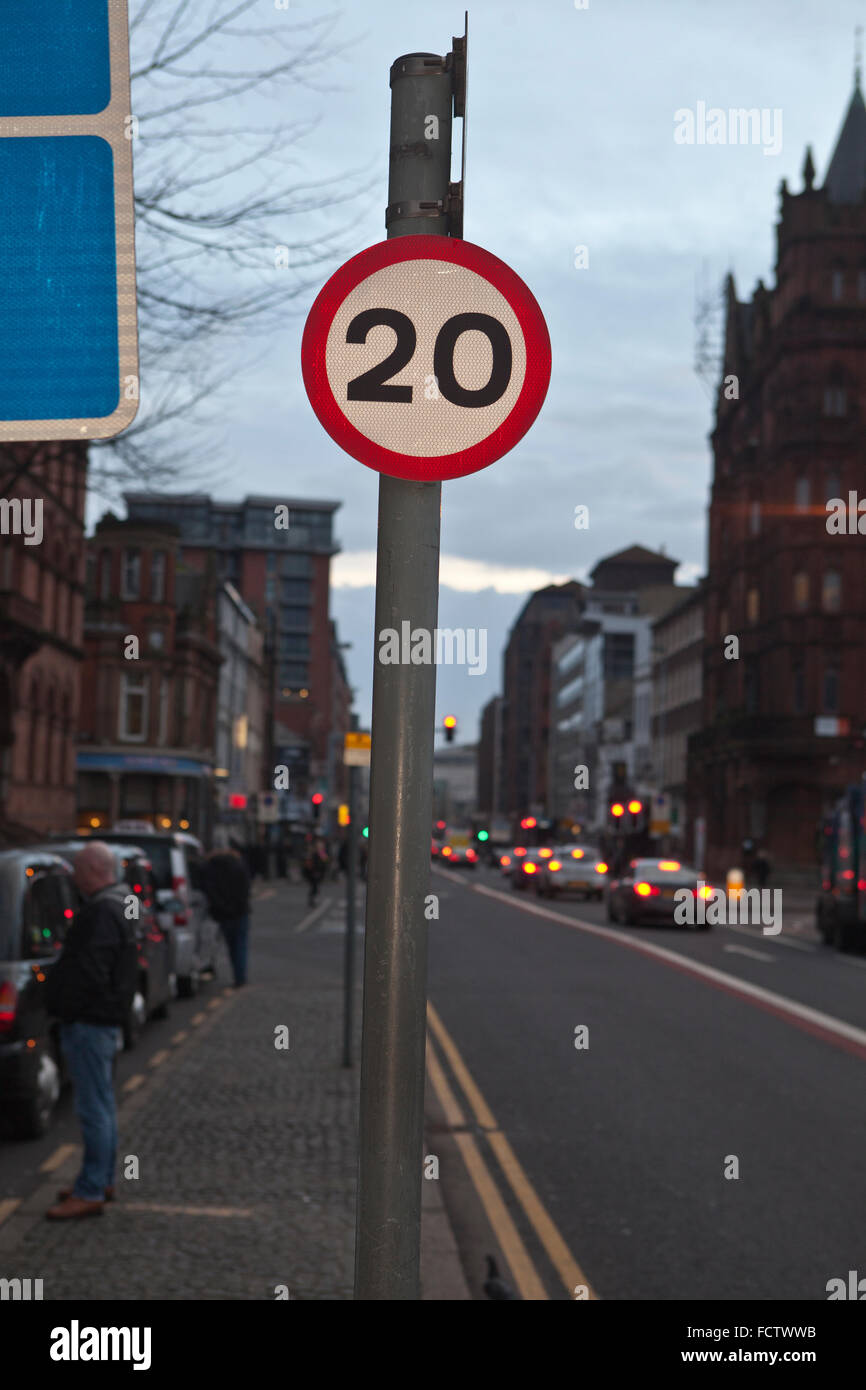 Belfast,UK. 25th January 2016. As part of the NI Road Safety Strategy ...