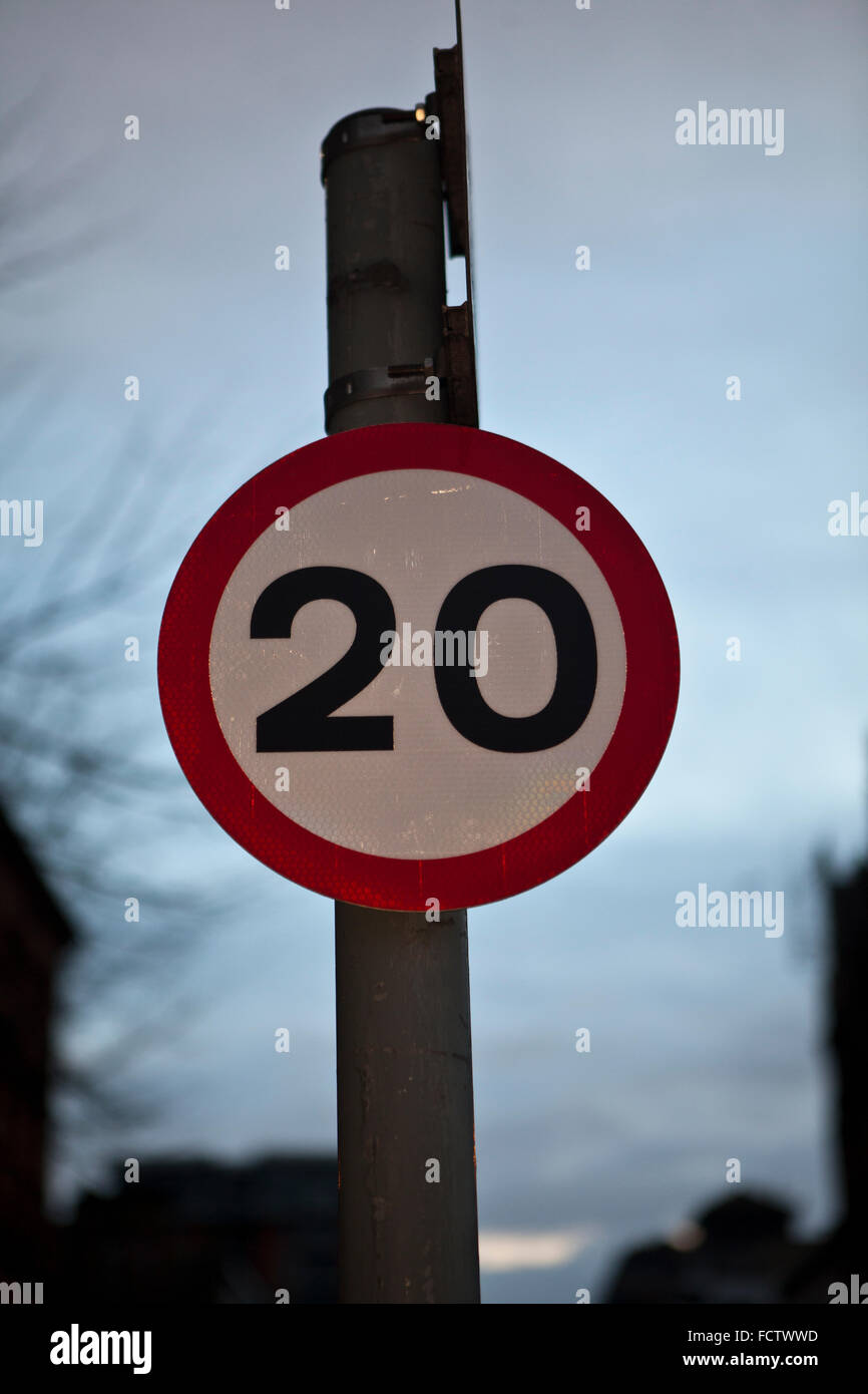 Speed limit sign northern ireland hi-res stock photography and images ...