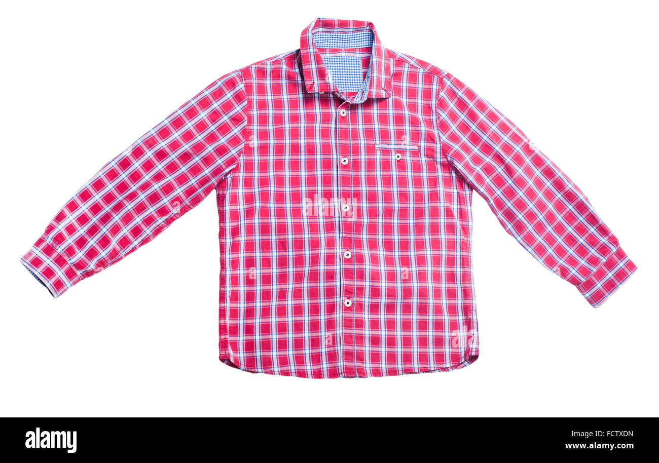Red and white checkered shirt hi-res stock photography and images - Alamy