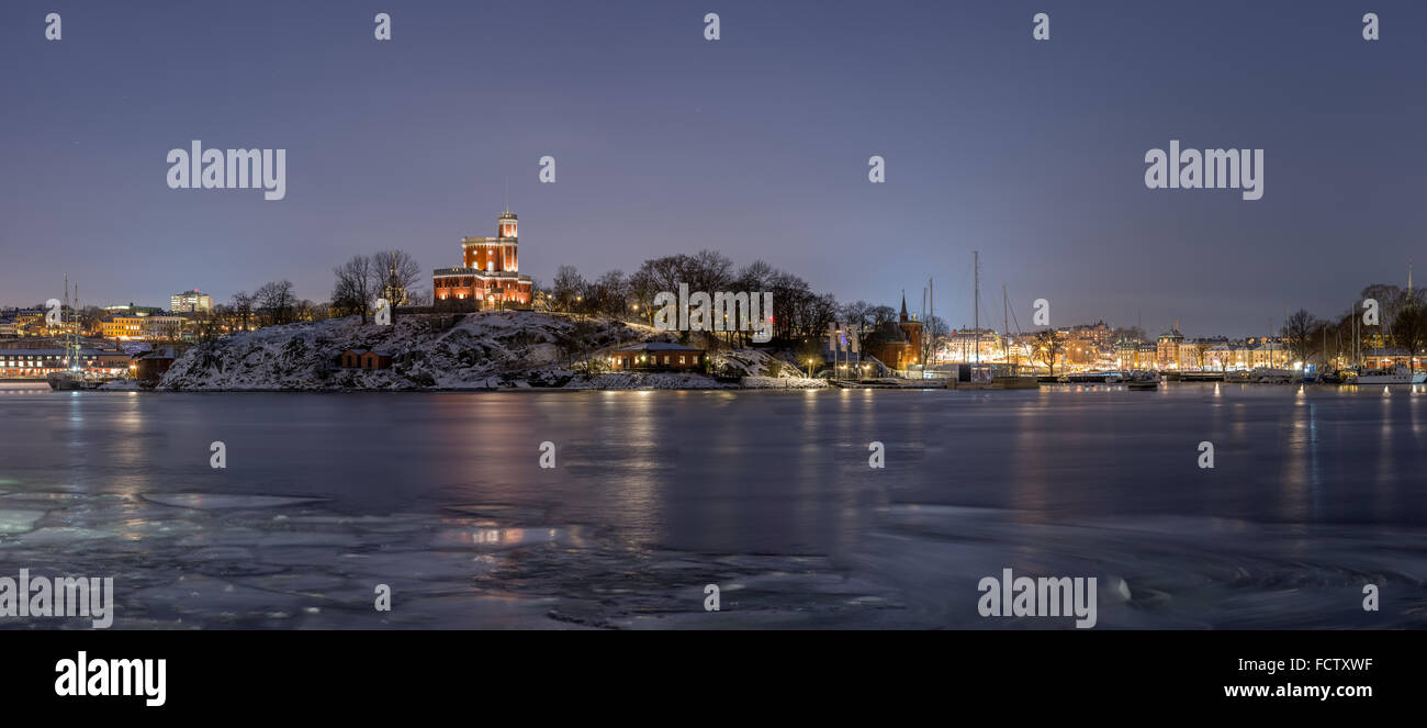 This special fortification build with reed bricks protected Stockholm ...