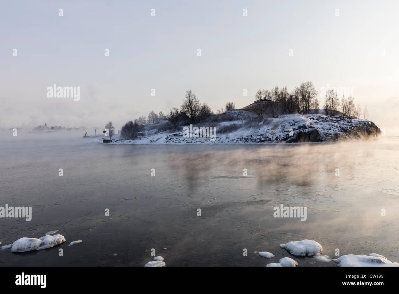 Freezing sea surface Stock Photo - Alamy