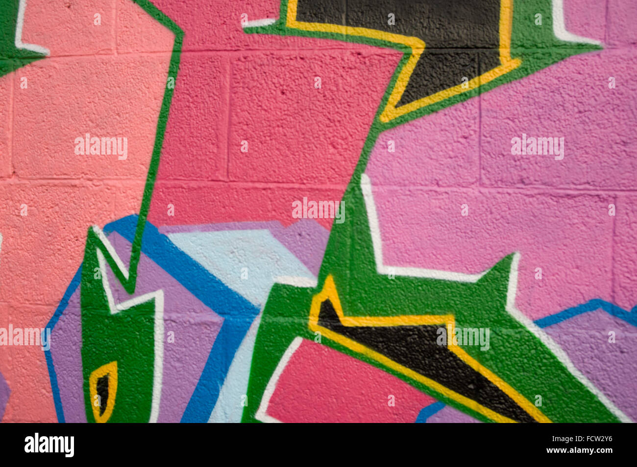 Graffiti street art painted concrete hi-res stock photography and ...
