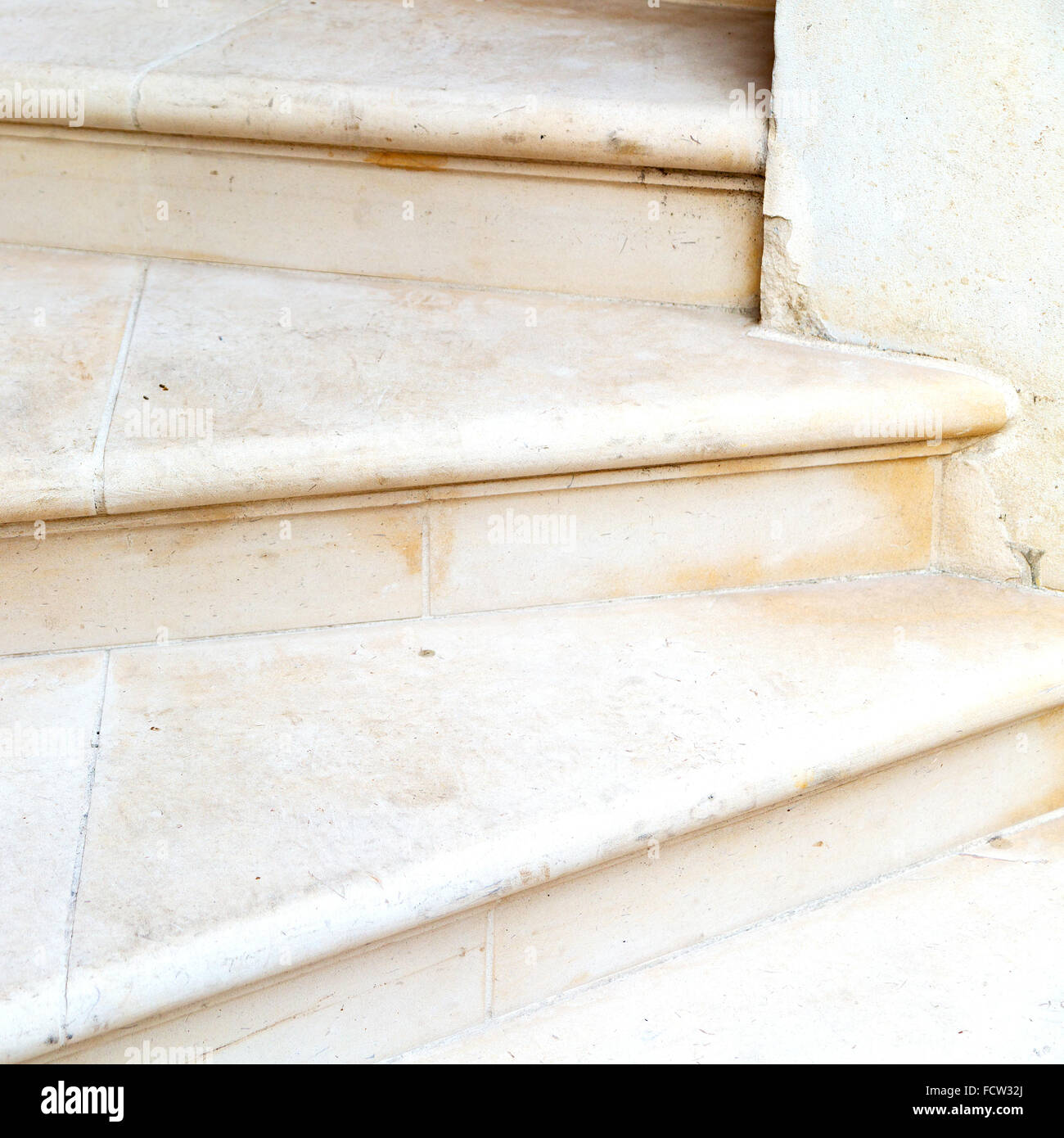 in london monument old steps and marble ancien line Stock Photo - Alamy