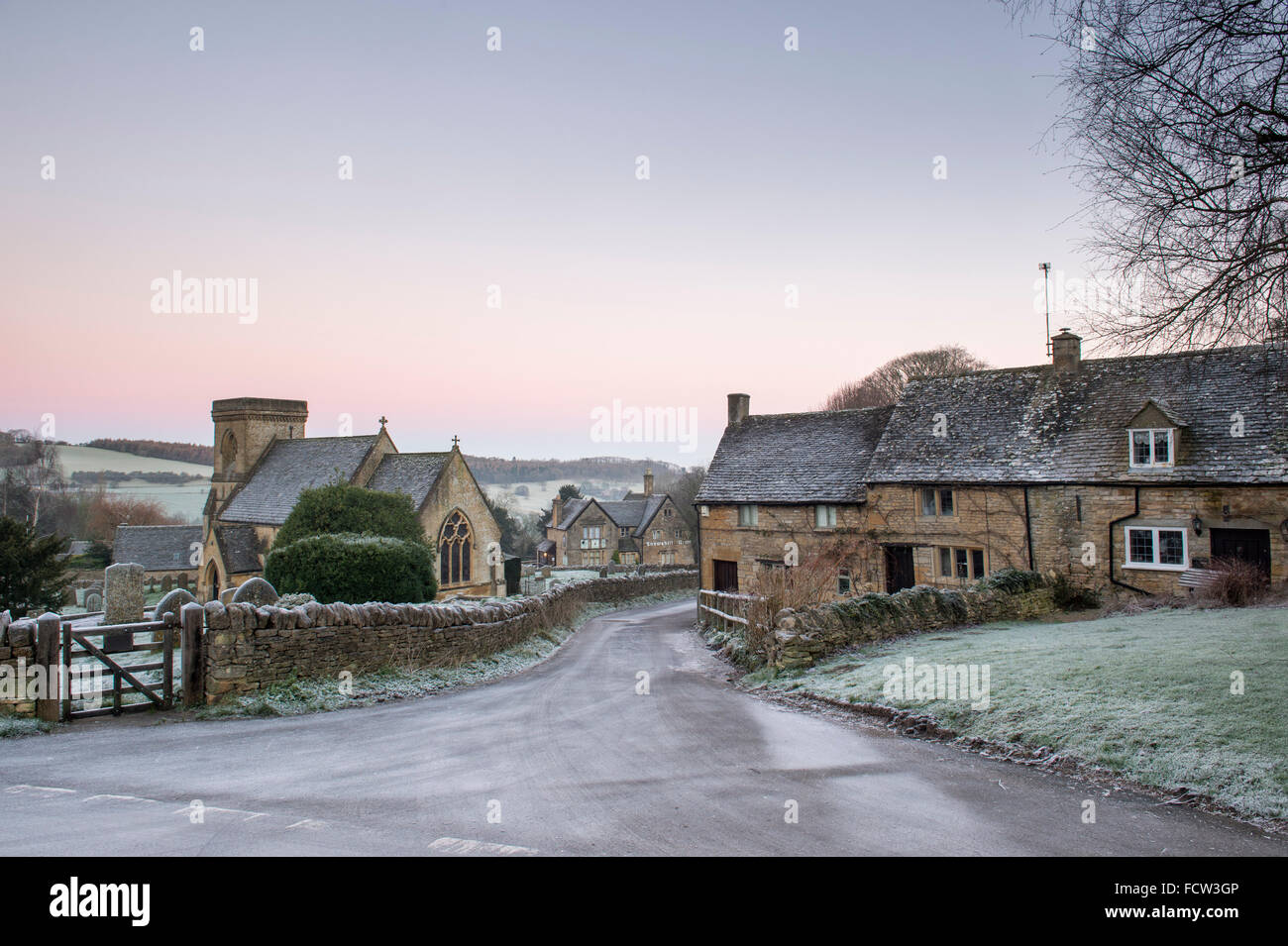 Gloucestershire in the frost hi-res stock photography and images - Alamy